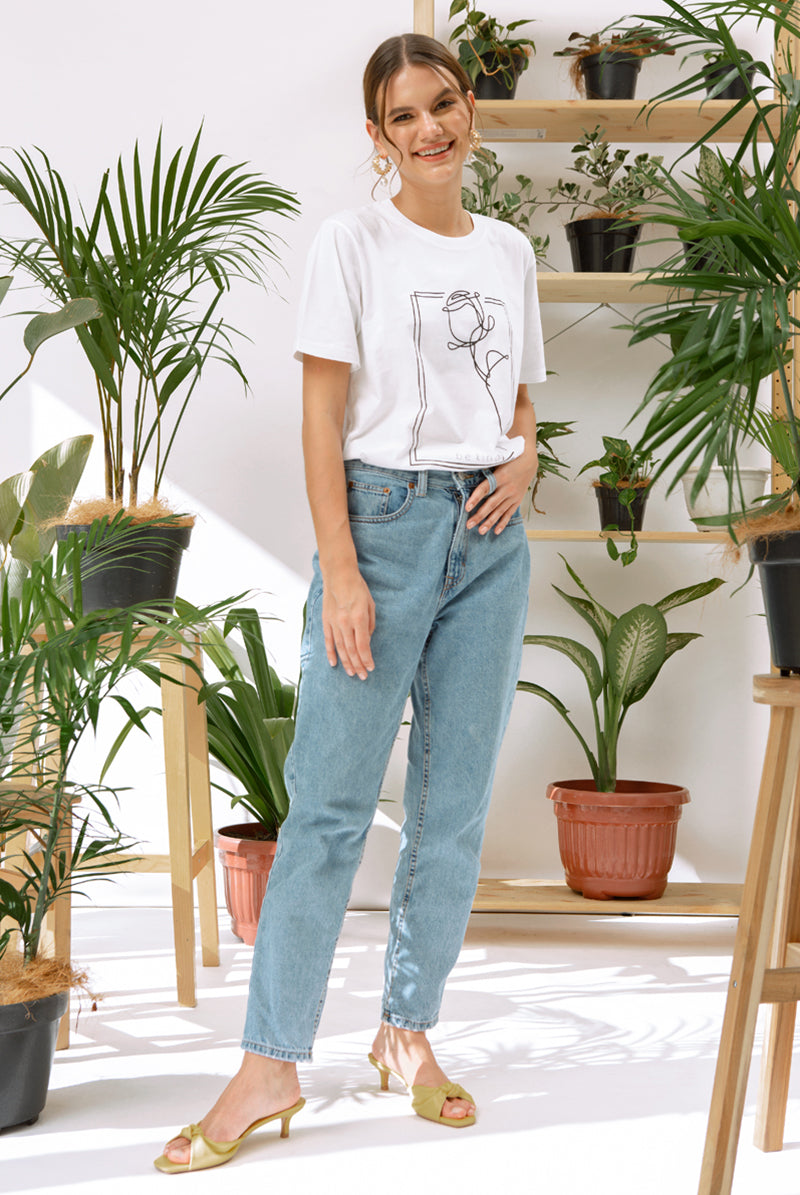 Floriana Shirt White – ferretofficial